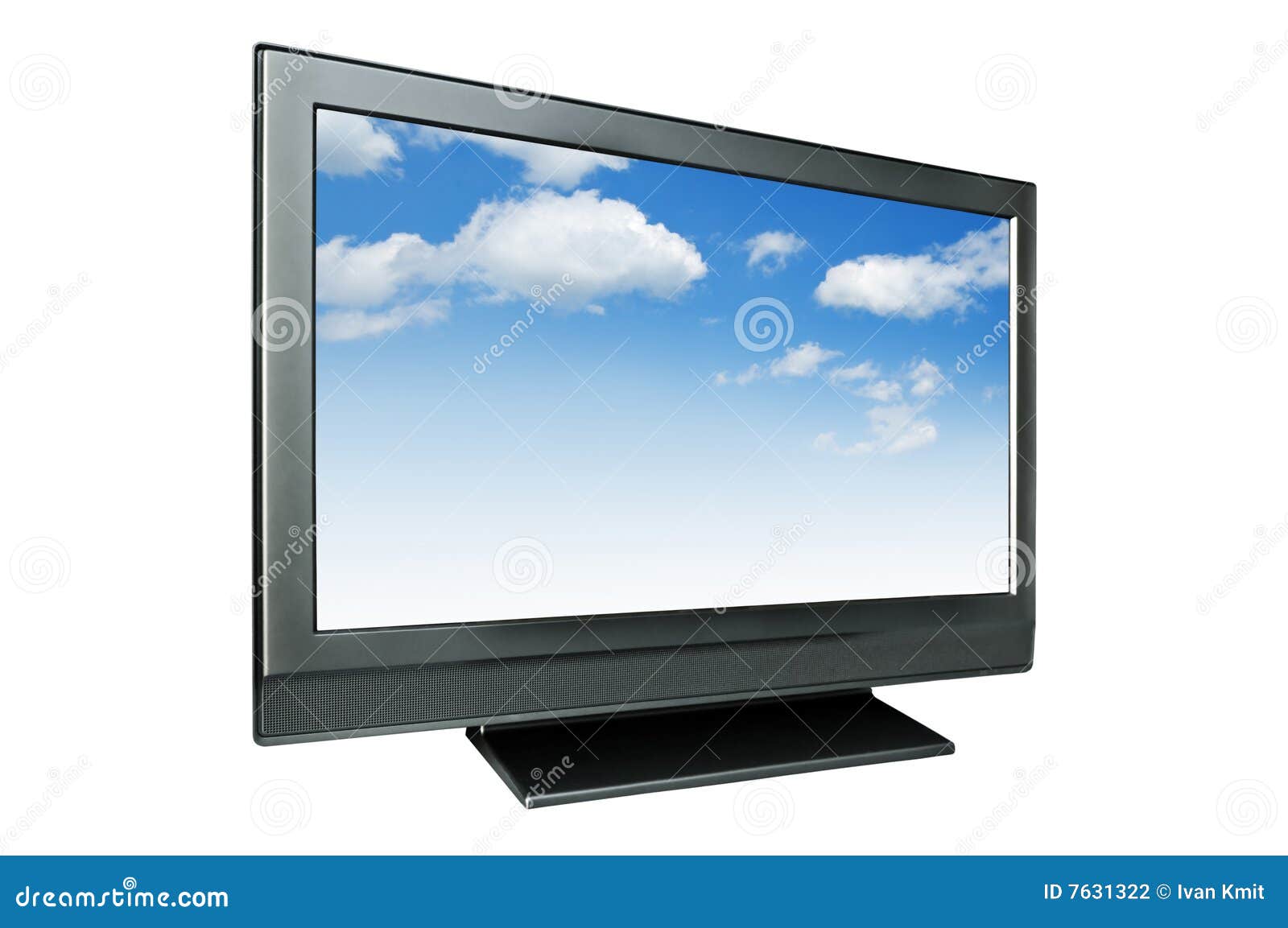 Tv stock photo. Image of large, plasma, screen, display - 7631322