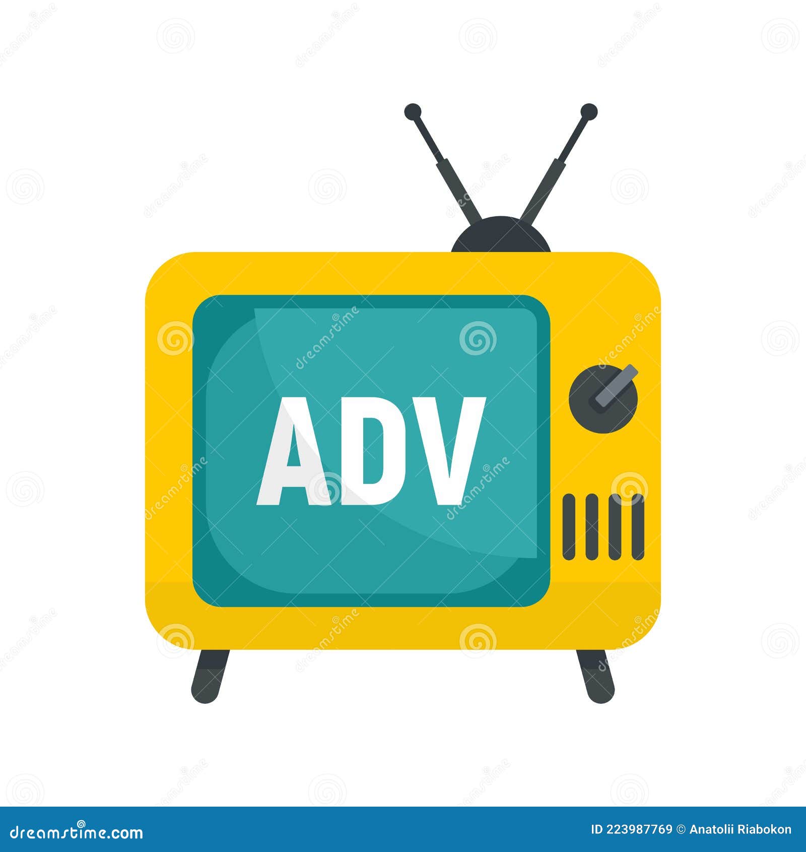 Tv Advertising Icon