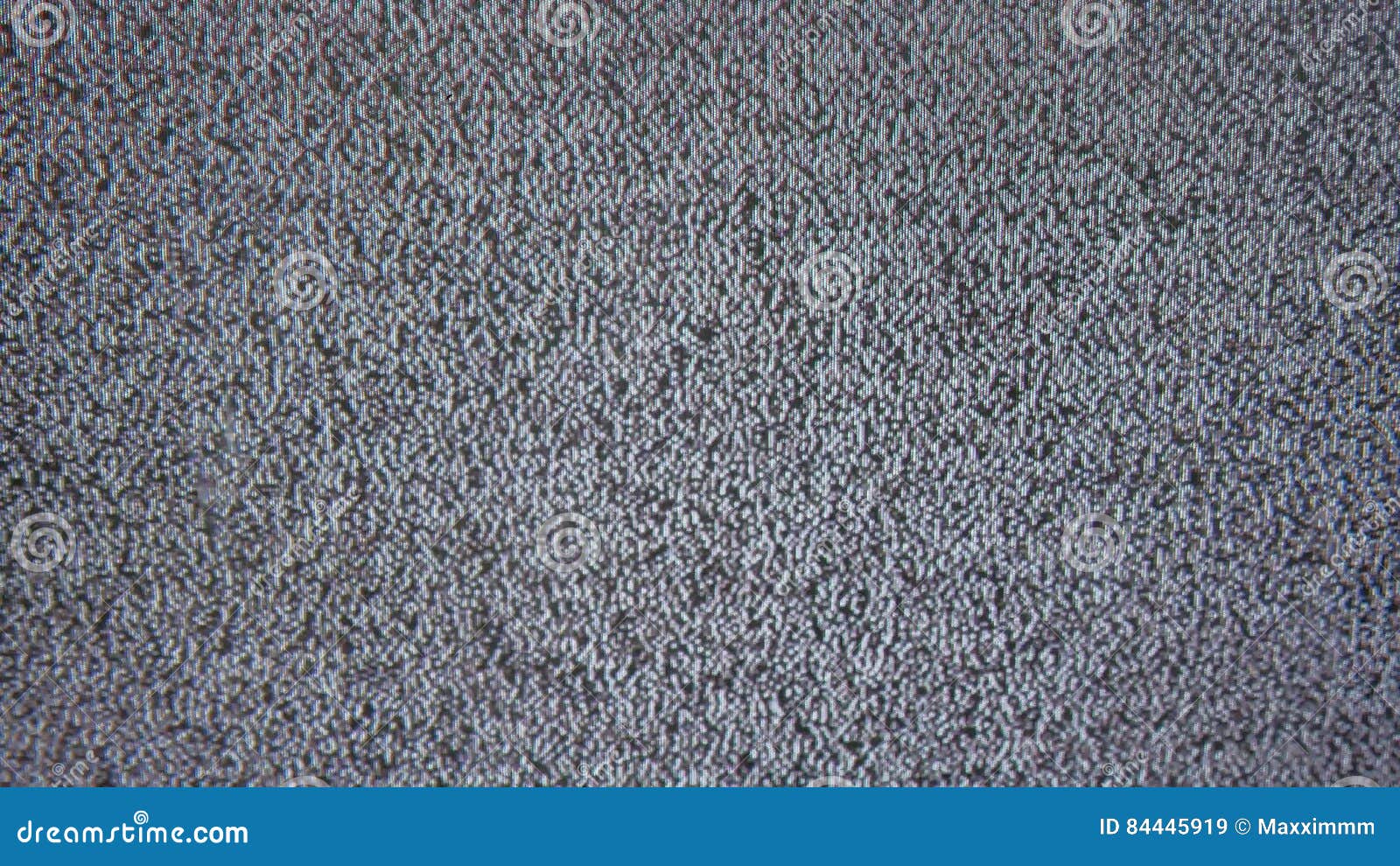 Tv Bad Signal Noise Interference Screen the Television Stock Video ...