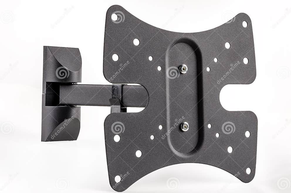 TV bracket LED display stock photo. Image of mounted - 87807912