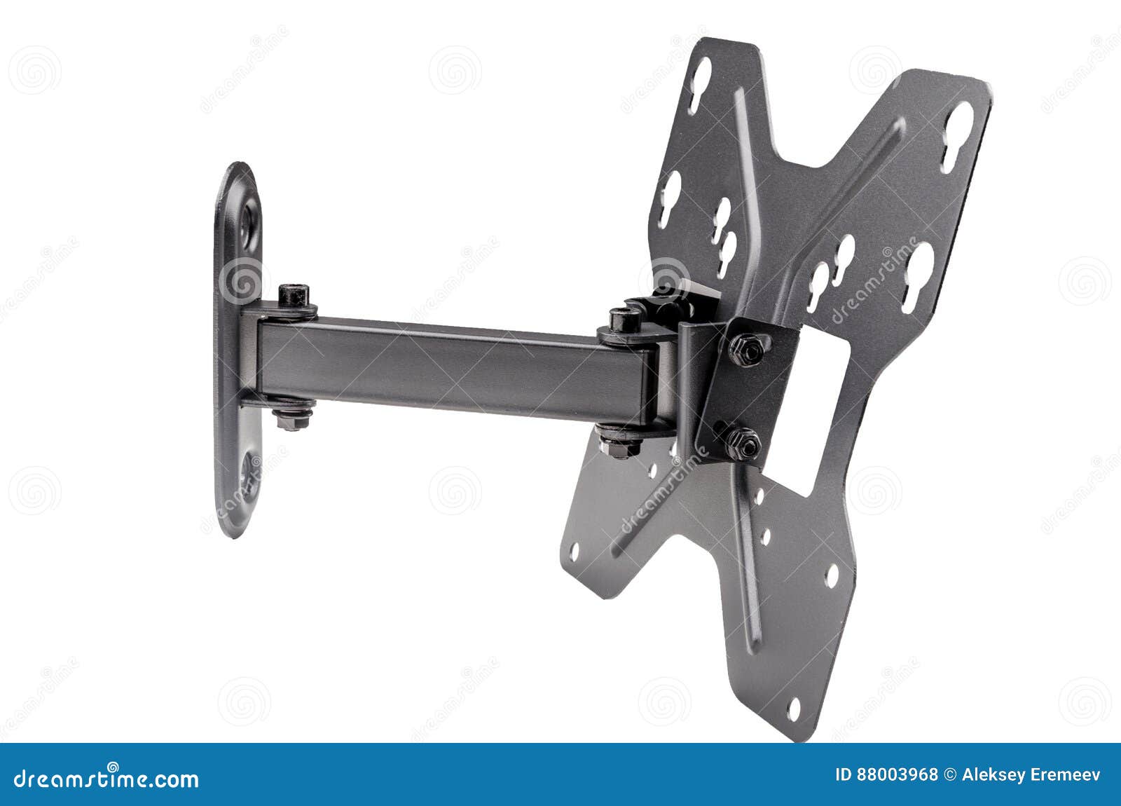 TV bracket LED display stock photo. Image of black, metal - 88003968