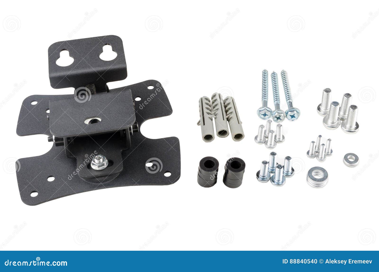 TV bracket LED display stock photo. Image of closeup - 88840540