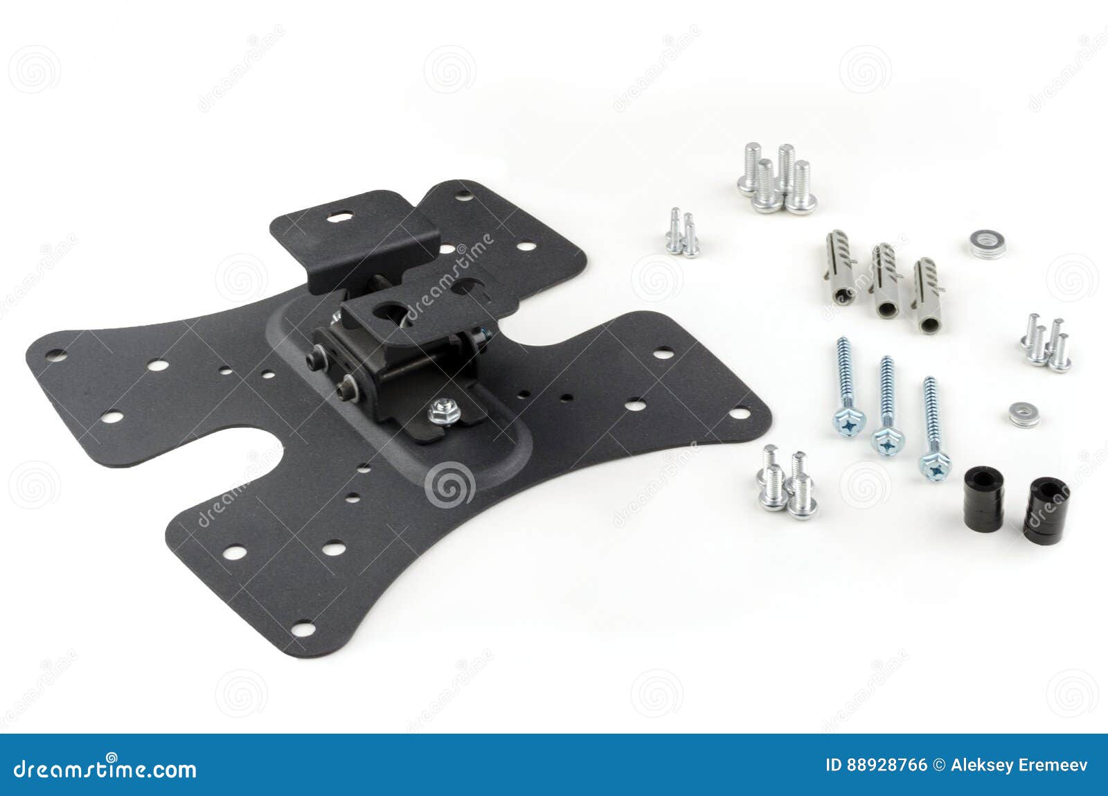 TV bracket LED display stock photo. Image of device, mounted - 88928766