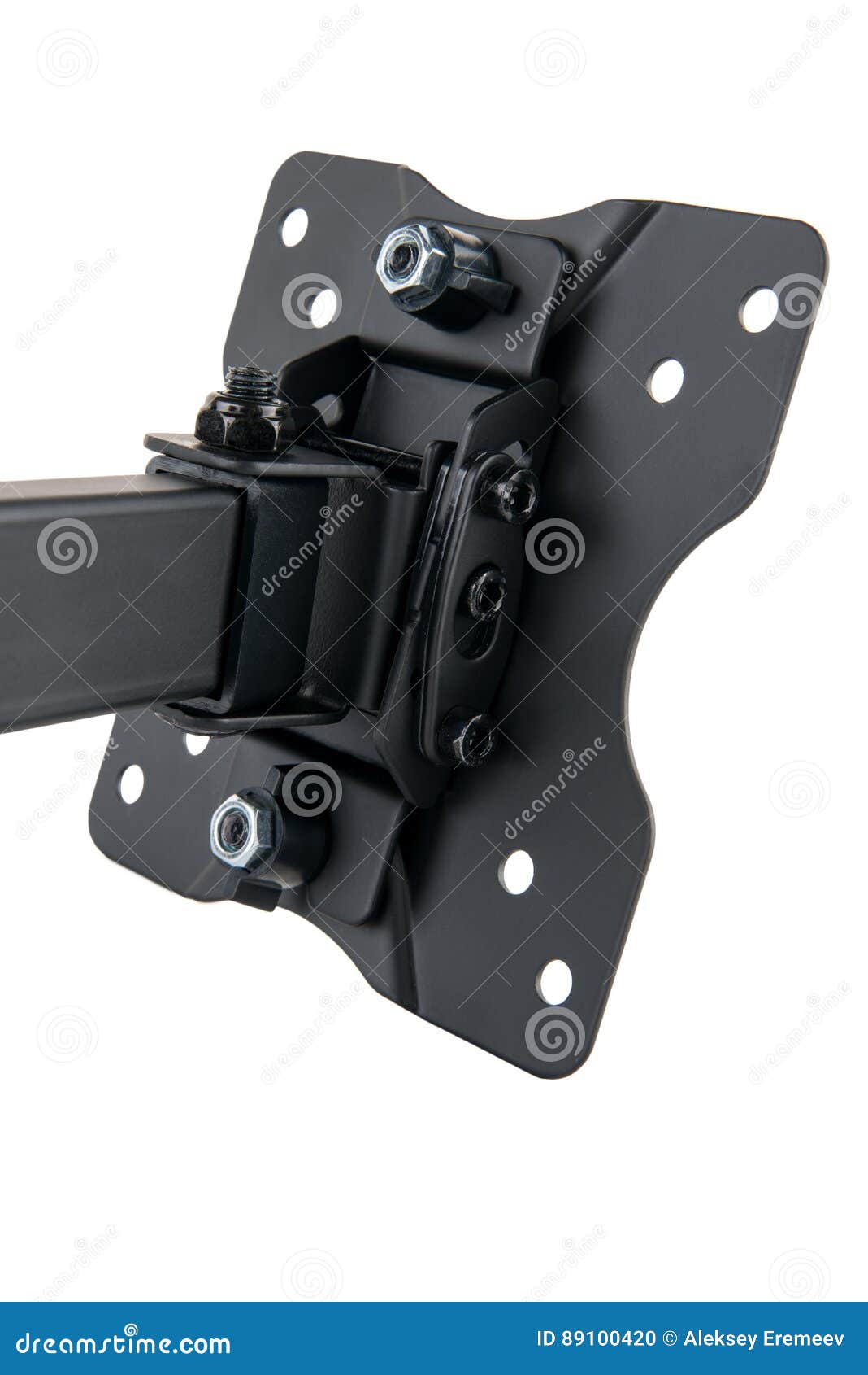 TV bracket LED display stock photo. Image of screen, articulating ...