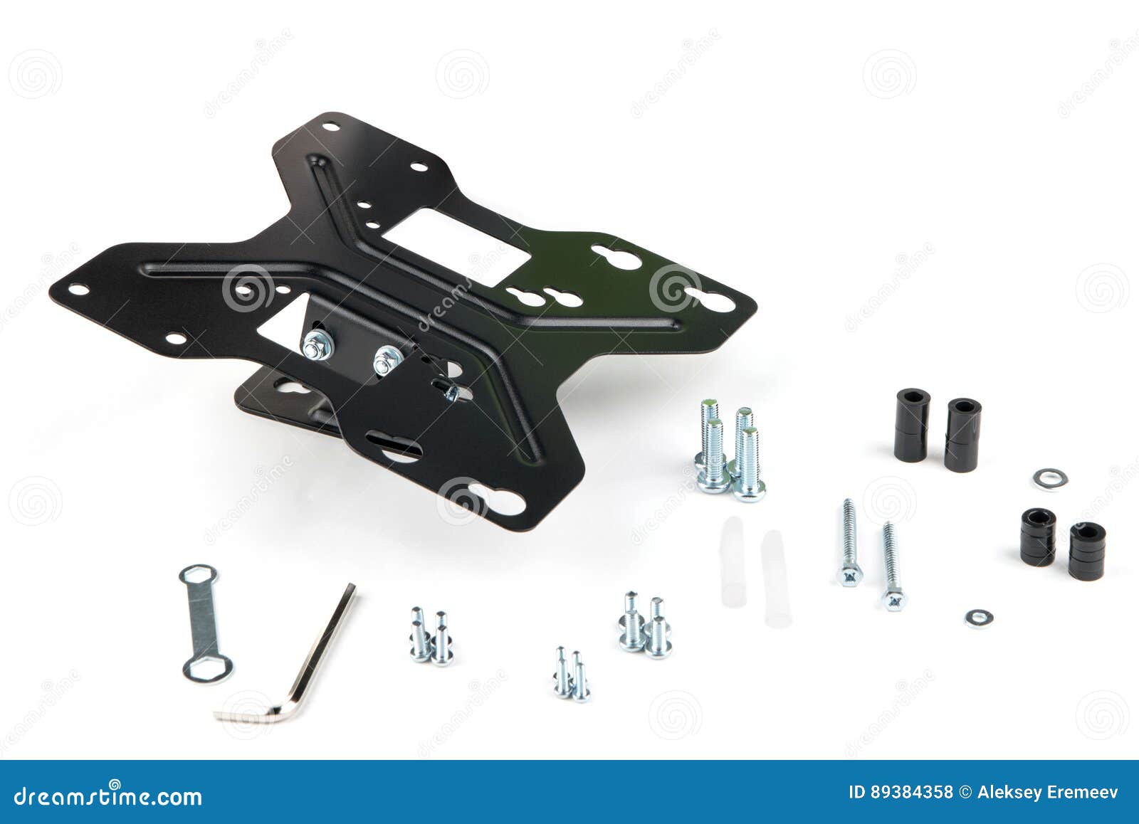 TV bracket LED display stock photo. Image of industrial - 89384358