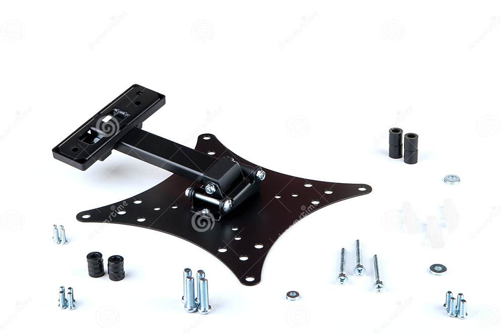 TV bracket LED display stock image. Image of mechanic - 89480901