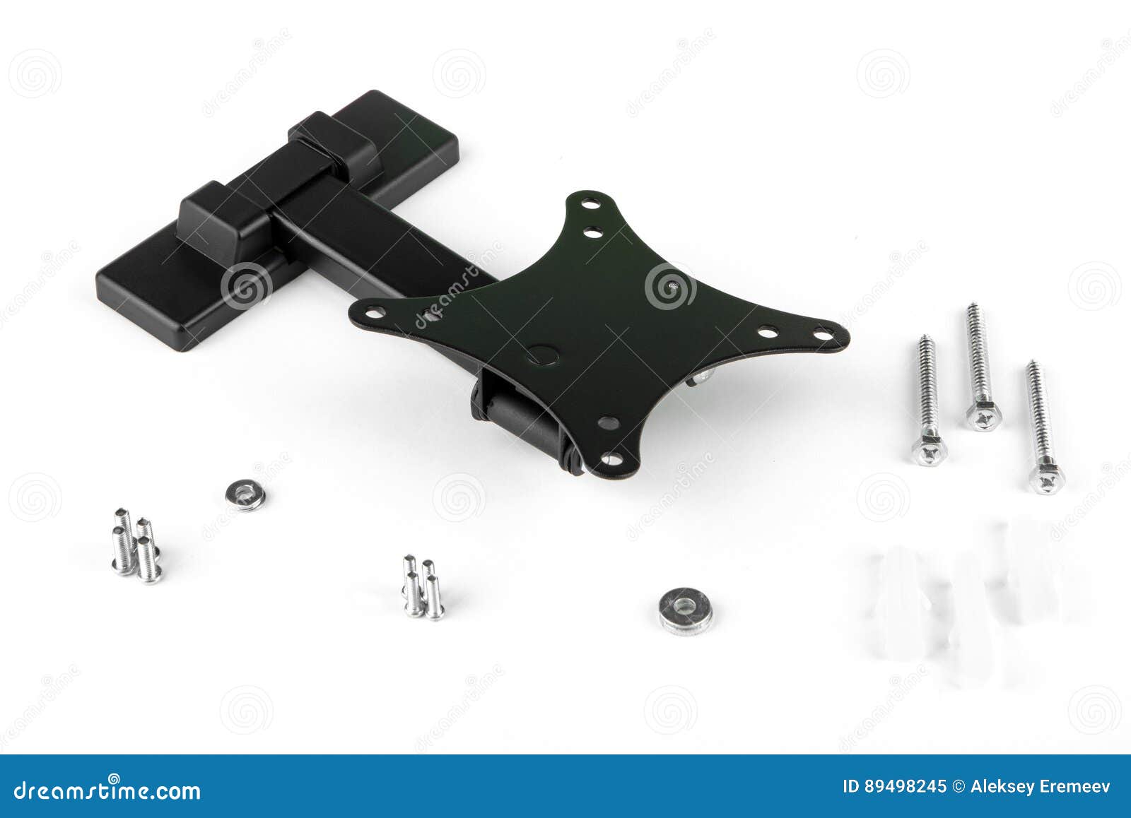 TV bracket LED display stock image. Image of mechanic - 89498245