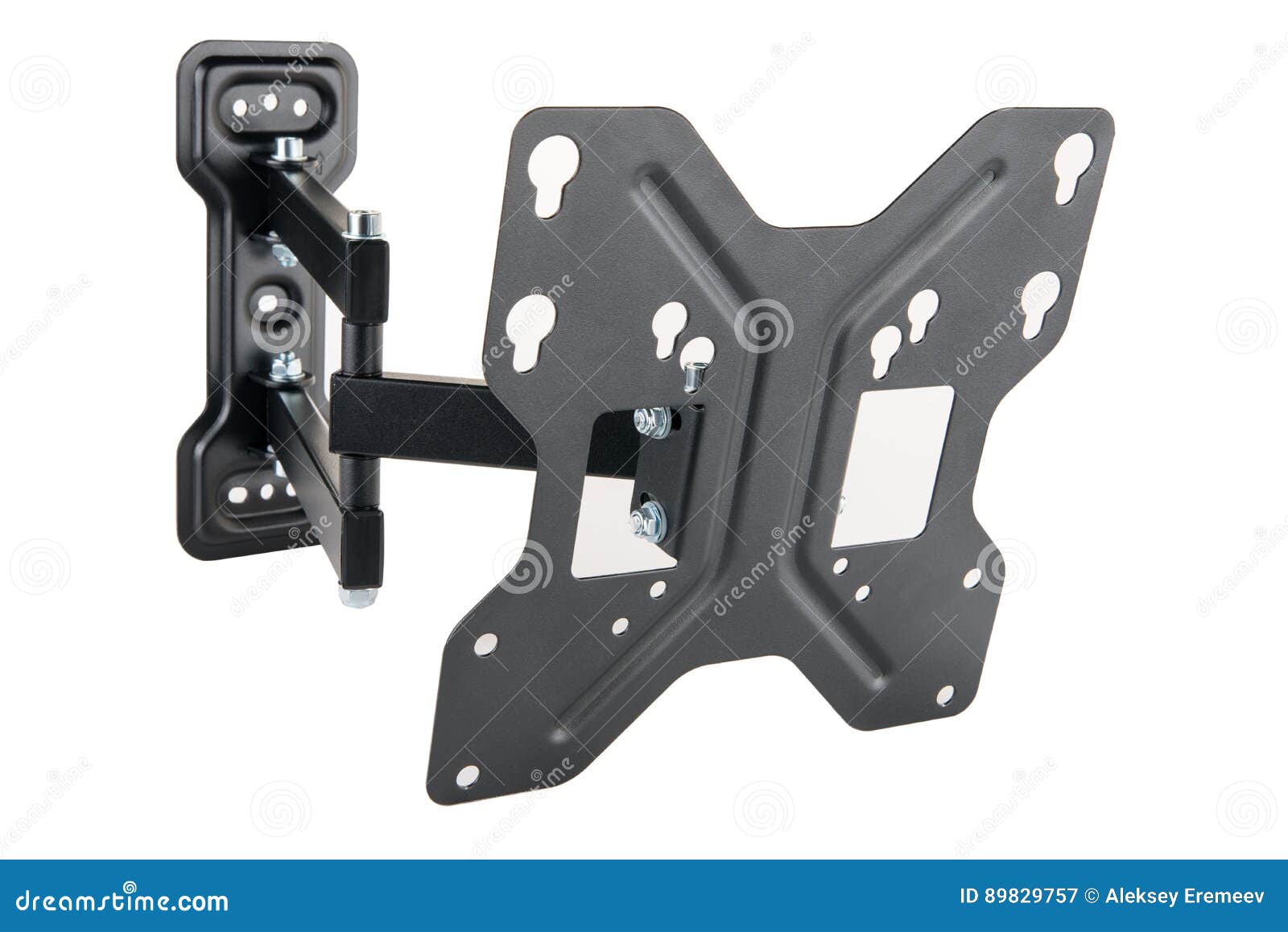 TV bracket LED display stock image. Image of articulating - 89829757