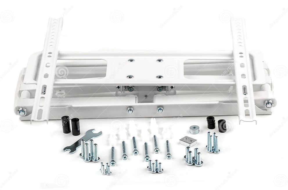 TV bracket LED display stock image. Image of articulating - 88986501