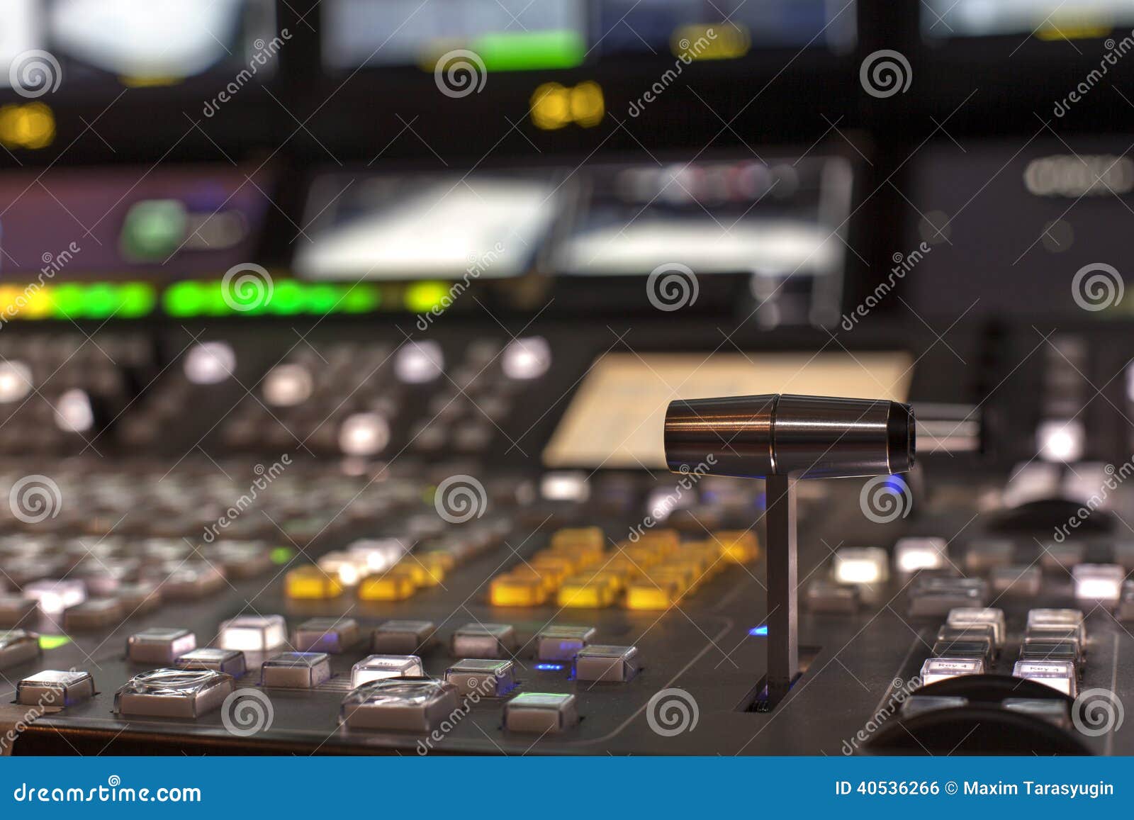 TV broadcast stock photo. Image of control, colour, mixing - 40536266