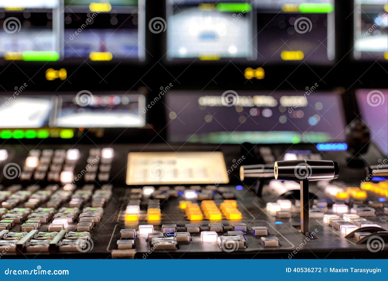 TV broadcast stock photo. Image of control, shot, mixer - 40536272