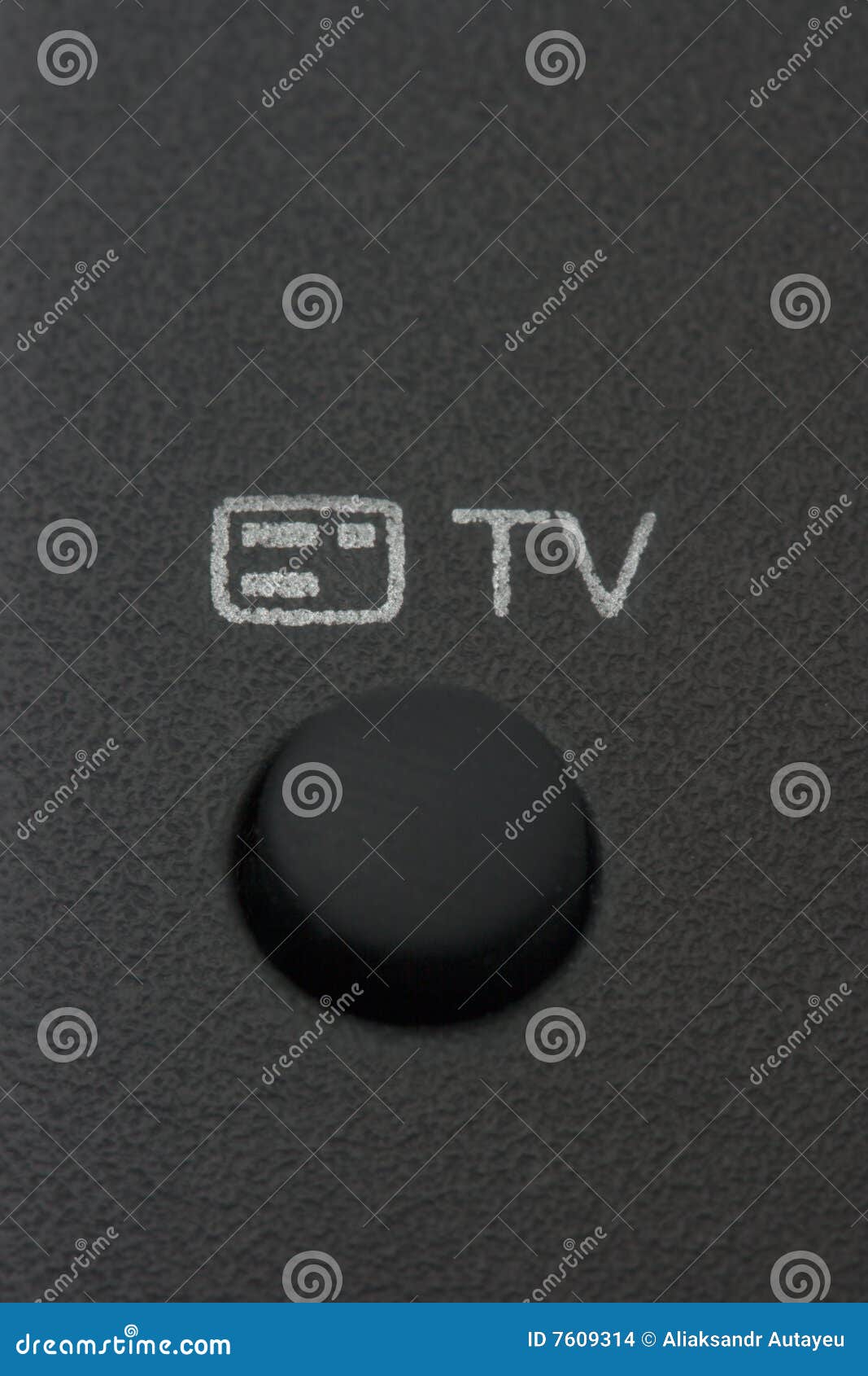 Tv button stock photo. Image of home, rubber, abstract - 7609314