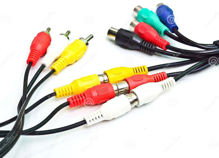 Tv cable jack stock image. Image of cord, connect, technology - 36232361