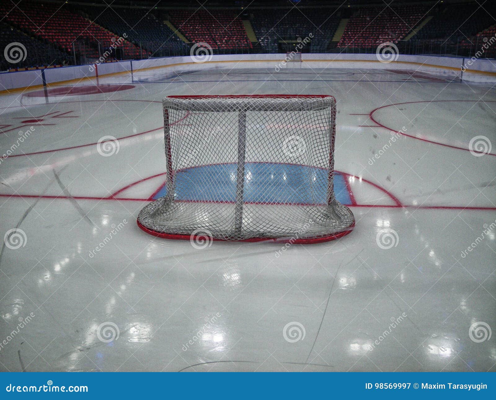 TV Camera for Broadcast Hockey Stock Image - Image of person ...