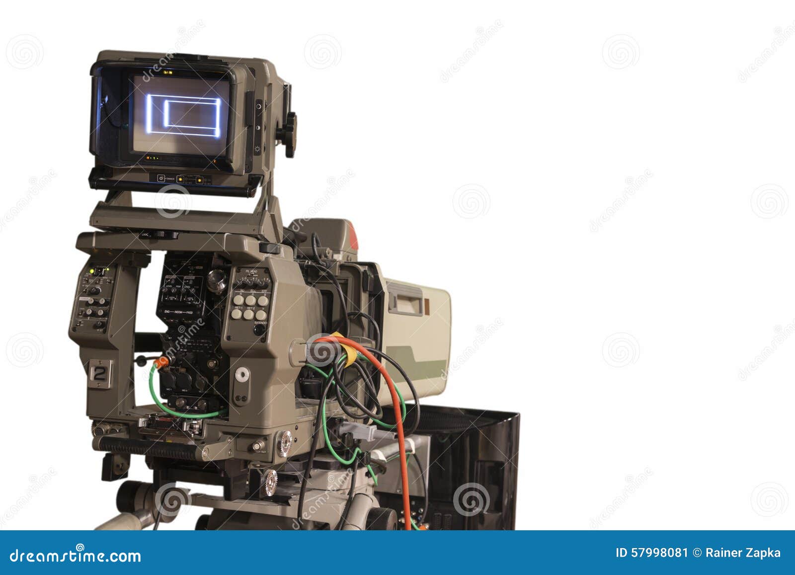 Tv Camera stock image. Image of production, live, television - 57998081