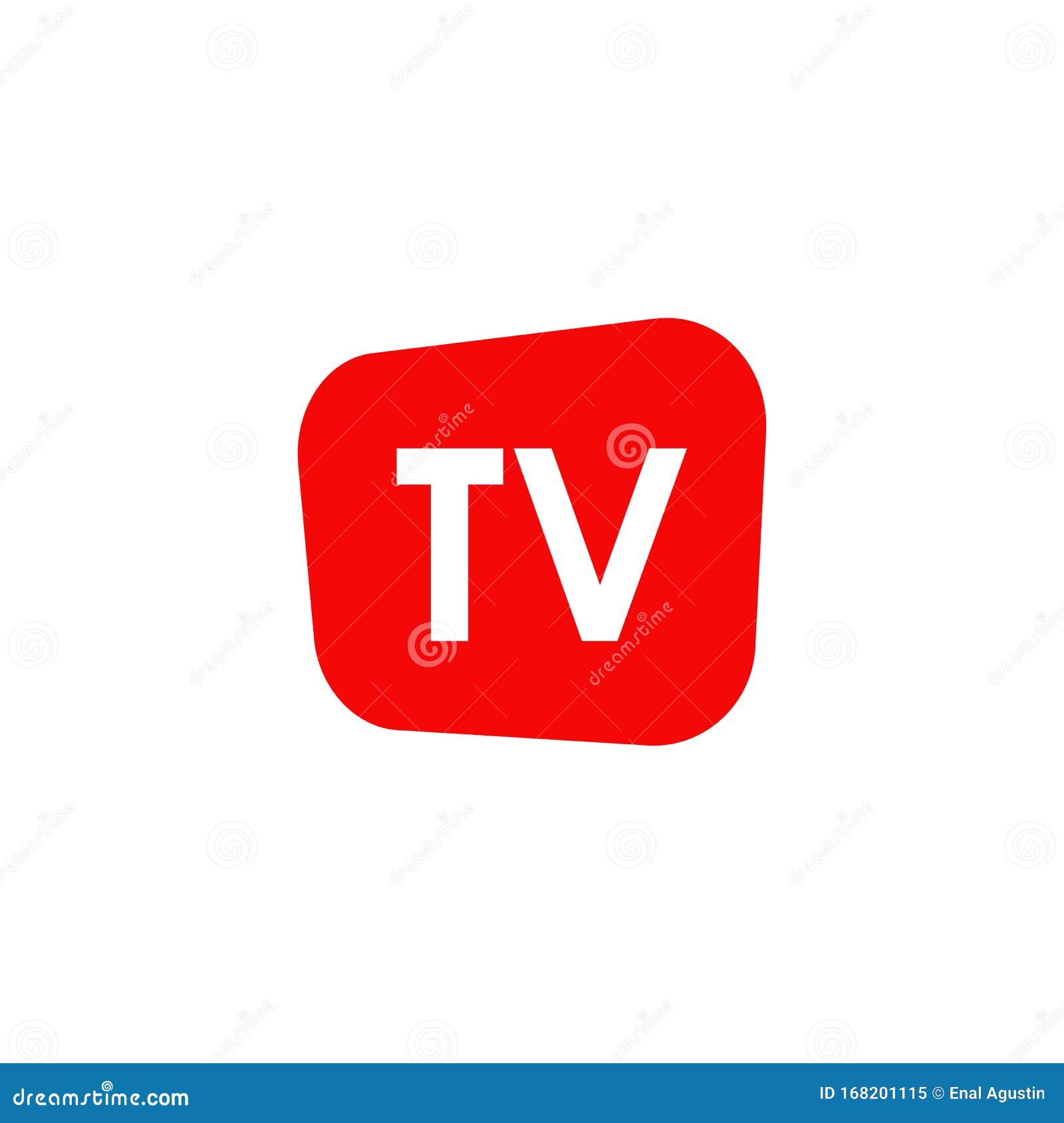 TV Channel Program Icon Logo Design Vector Template Stock Illustration ...