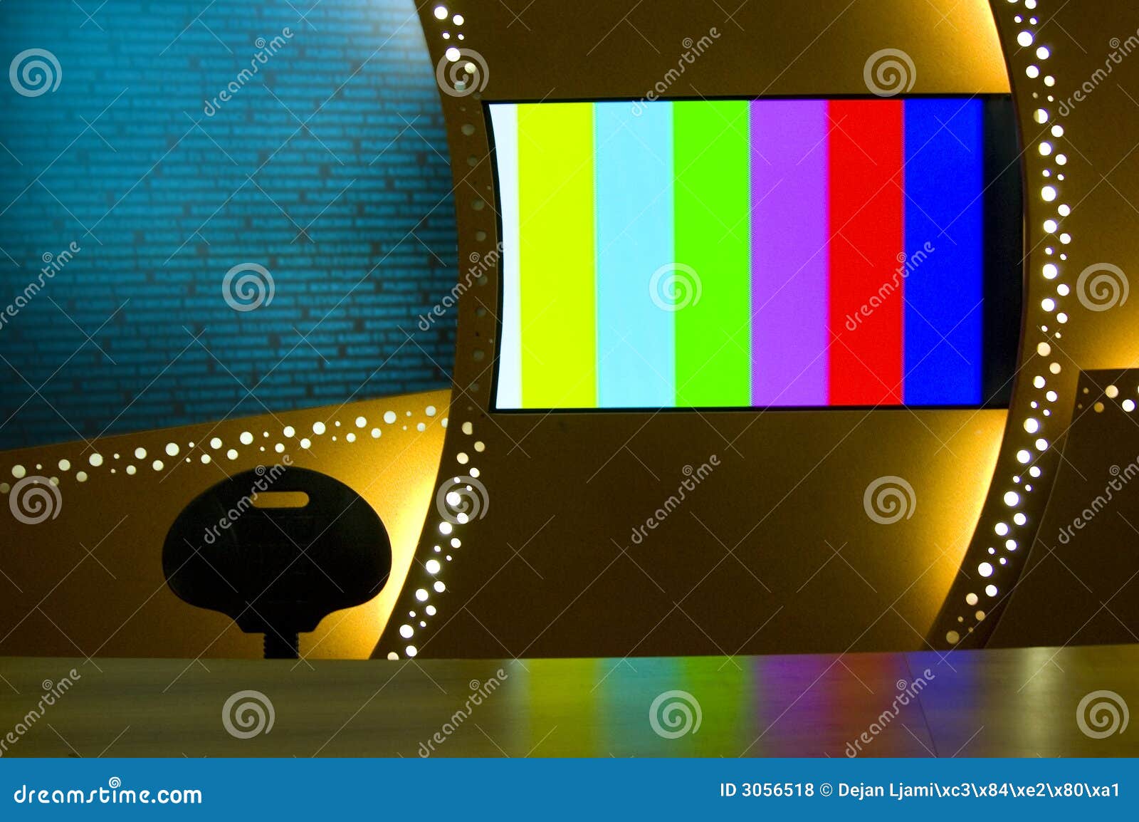 TV Color Bars stock photo. Image of media, bars, production - 3056518