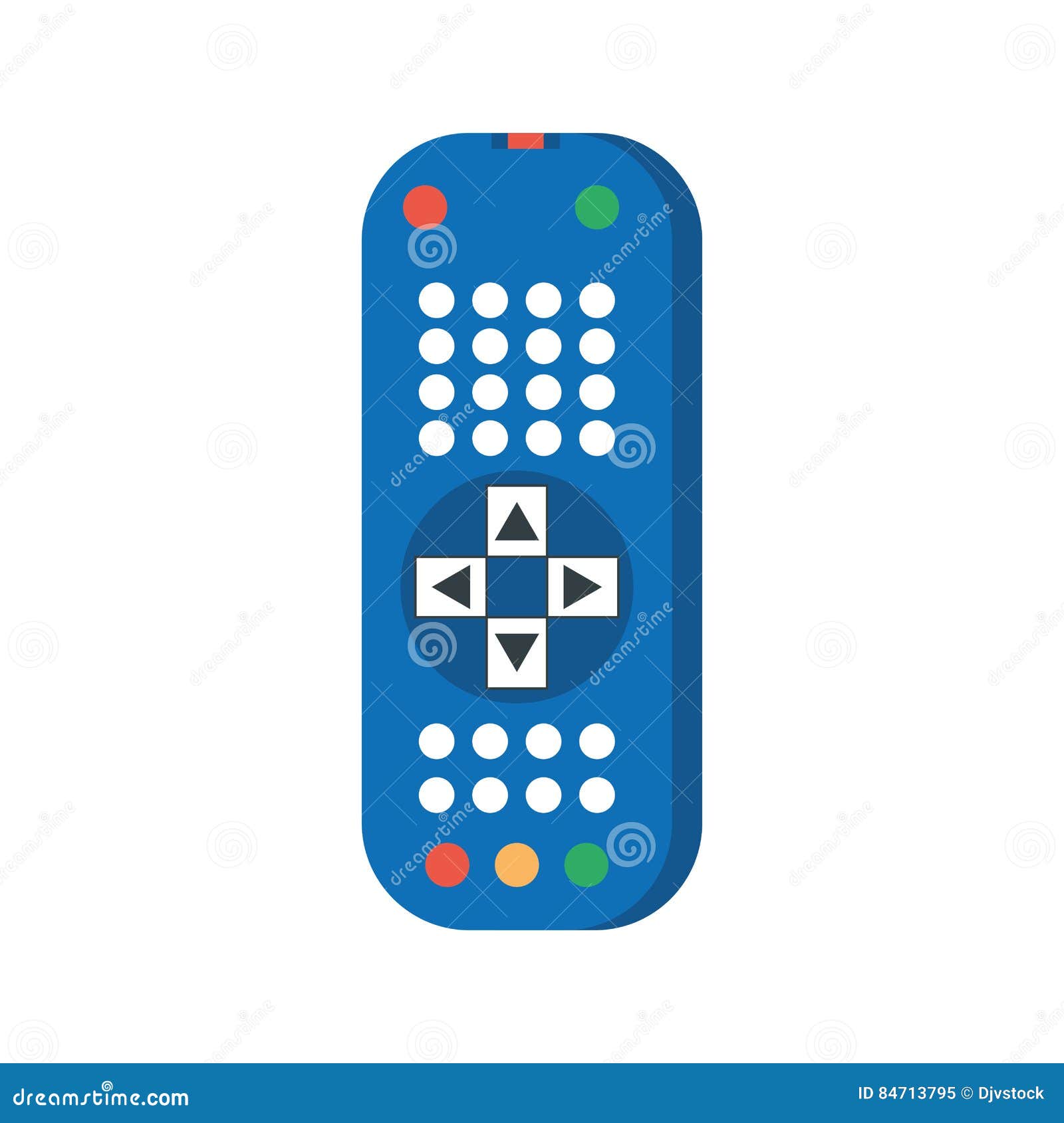 Tv control remote channel stock illustration. Illustration of icon ...
