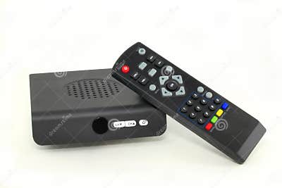 TV converter box stock image. Image of converter, electronic - 7587991