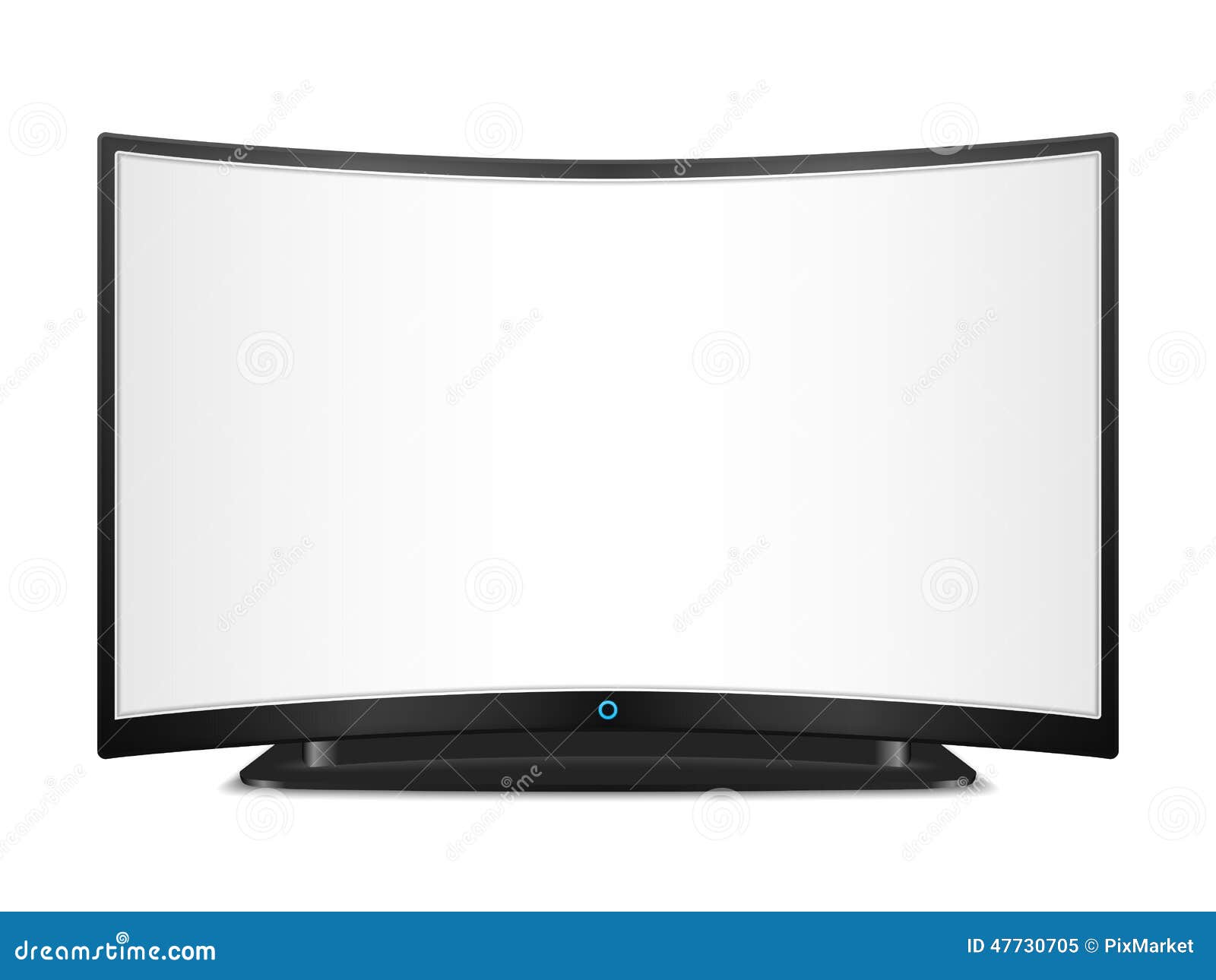 Curved Tv Screen Royalty-Free Stock Image | CartoonDealer.com #43309918