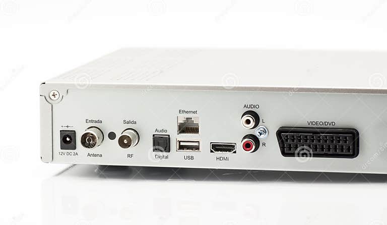 TV Decoder stock image. Image of remote, entertainment - 25406241