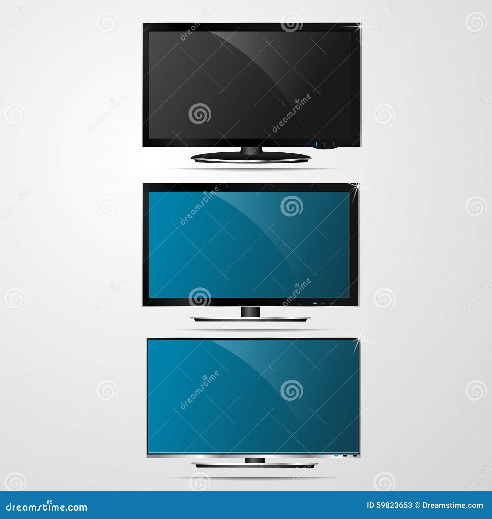 Tv for design vector work stock illustration. Illustration of ...