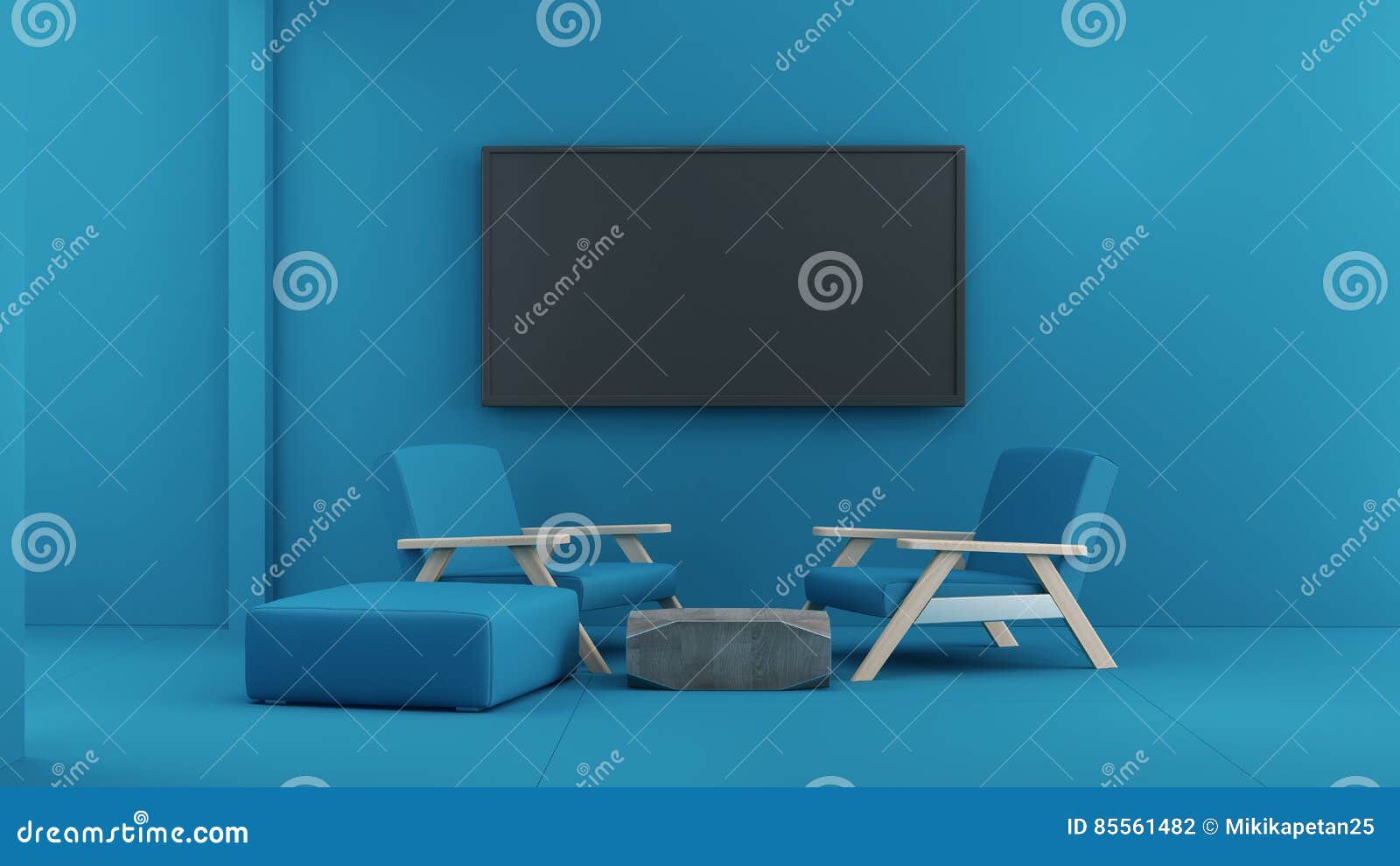 Tv display 3d render stock illustration. Illustration of digital - 85561482