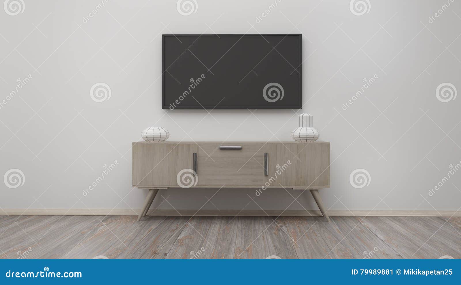 TV display 3D rendering stock illustration. Illustration of digital ...