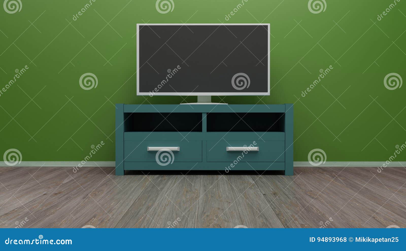 TV display 3D rendering stock illustration. Illustration of flat - 94893968