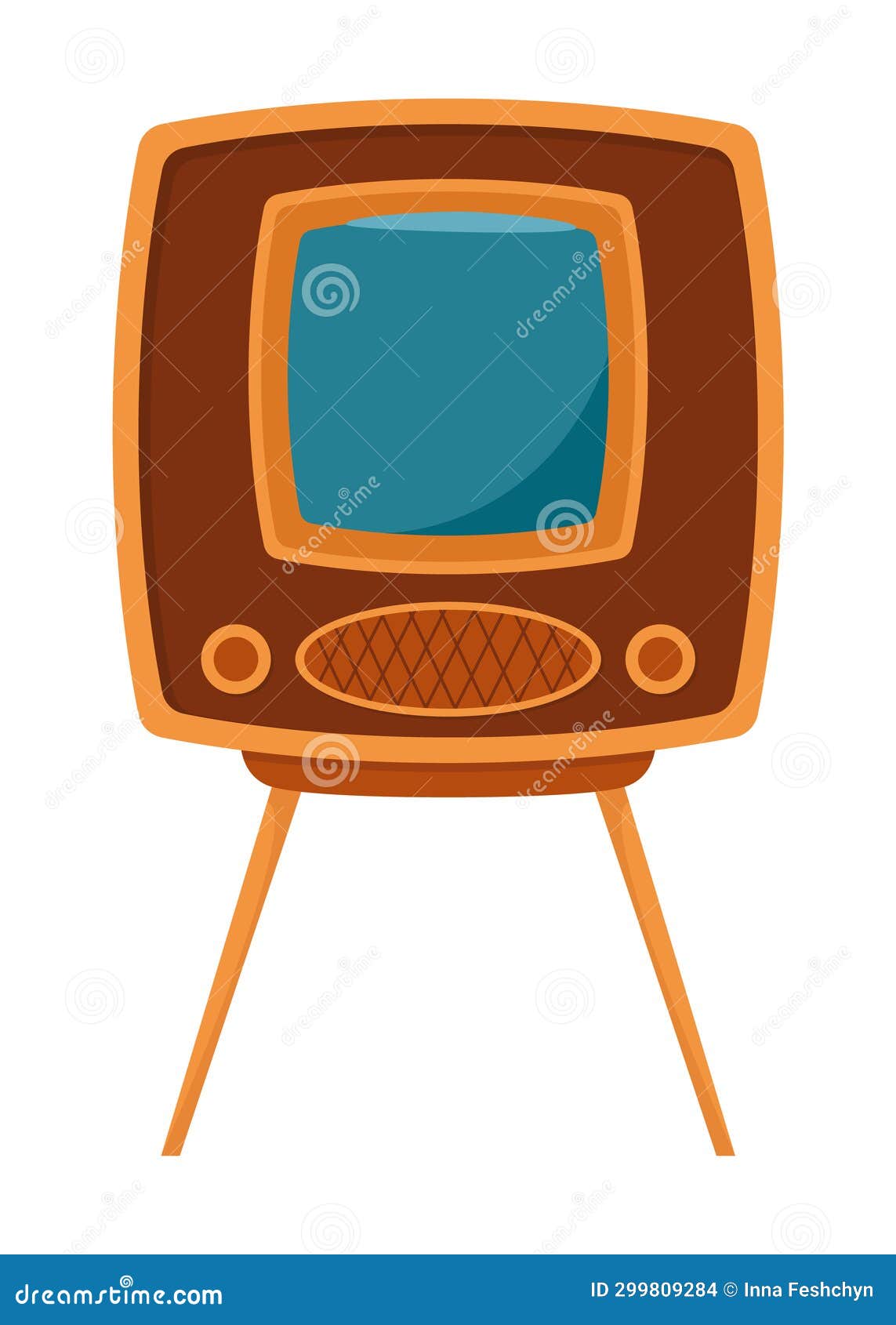 Tv Evolution. Communication System, Old or Retro Receiver. History ...