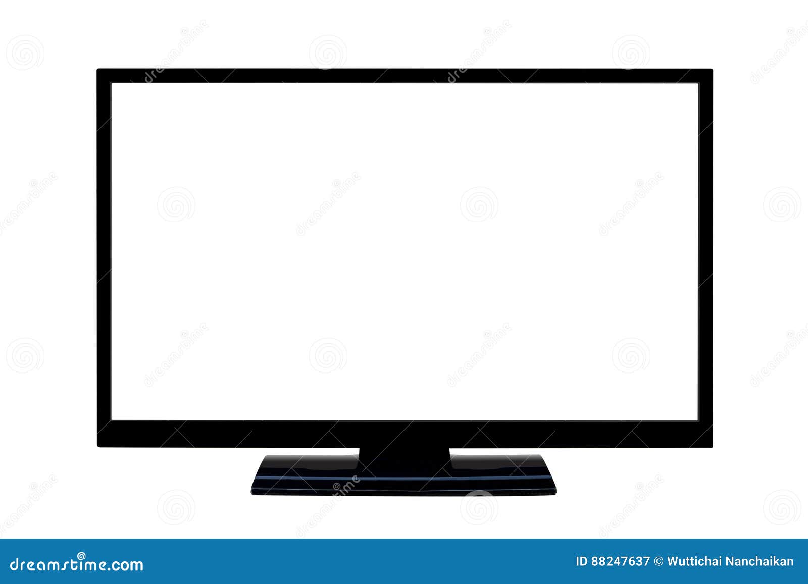 TV flat screen lcd stock image. Image of modern, clear - 88247637