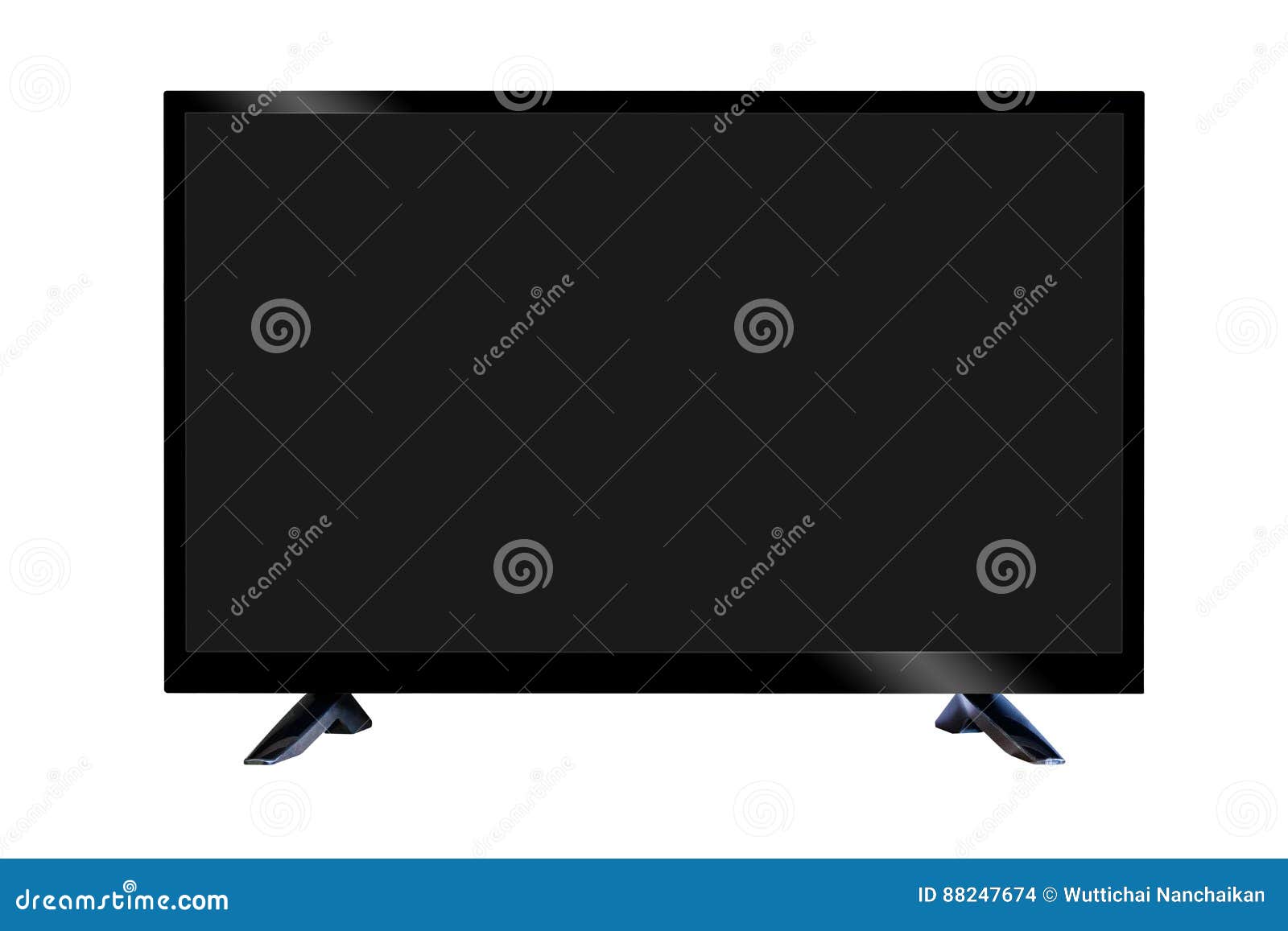 TV flat screen lcd stock photo. Image of monitor, cinema - 88247674