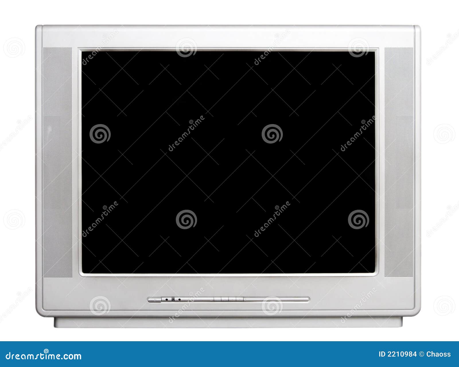 TV front view stock photo. Image of style, electronic - 2210984