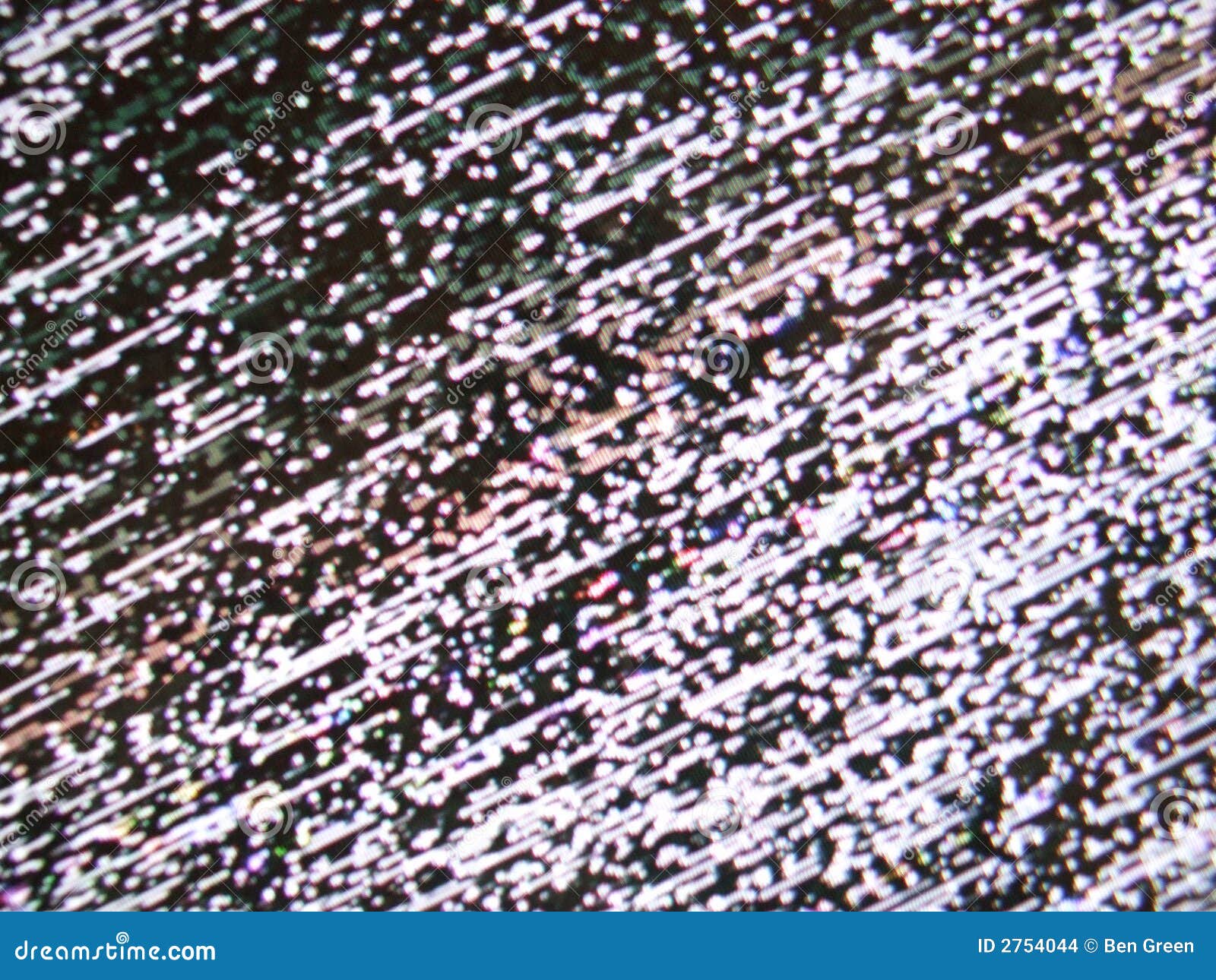 TV Fuzz stock photo. Image of tune, signal, screen, interference - 2754044