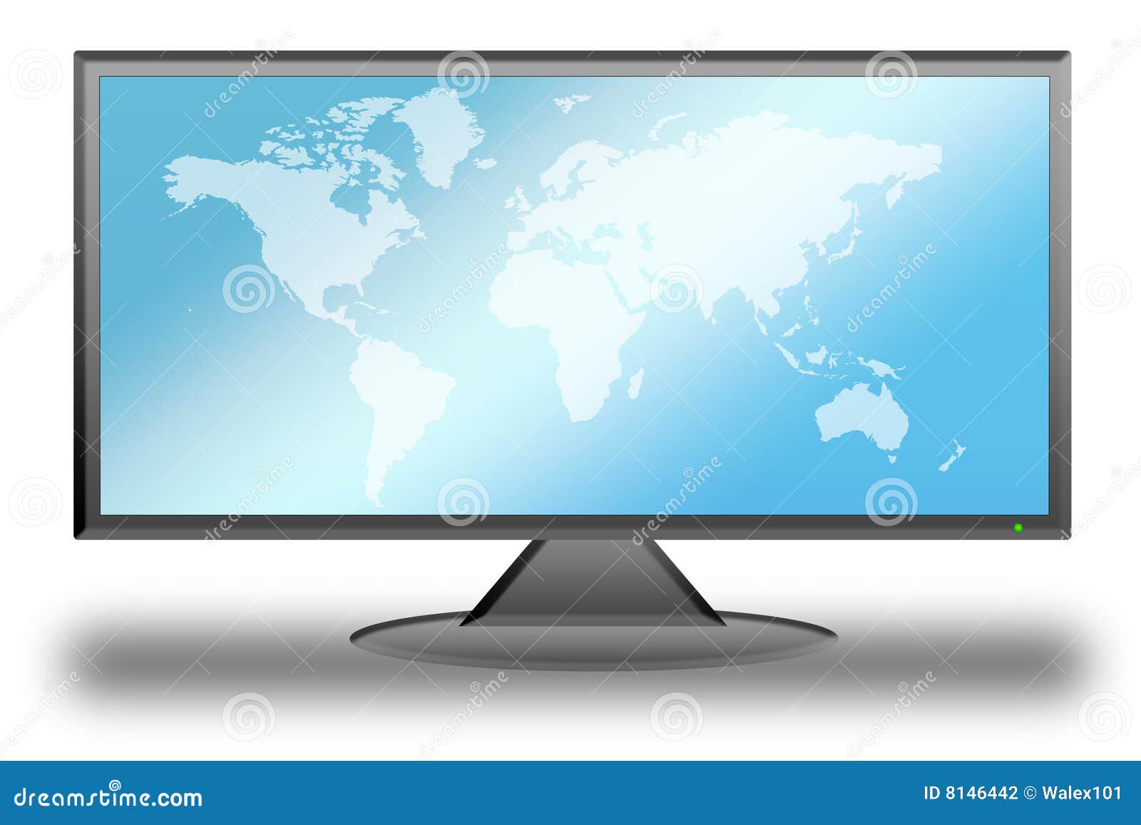 TV LCD flat screen (11) stock photo. Image of equipment - 8146442