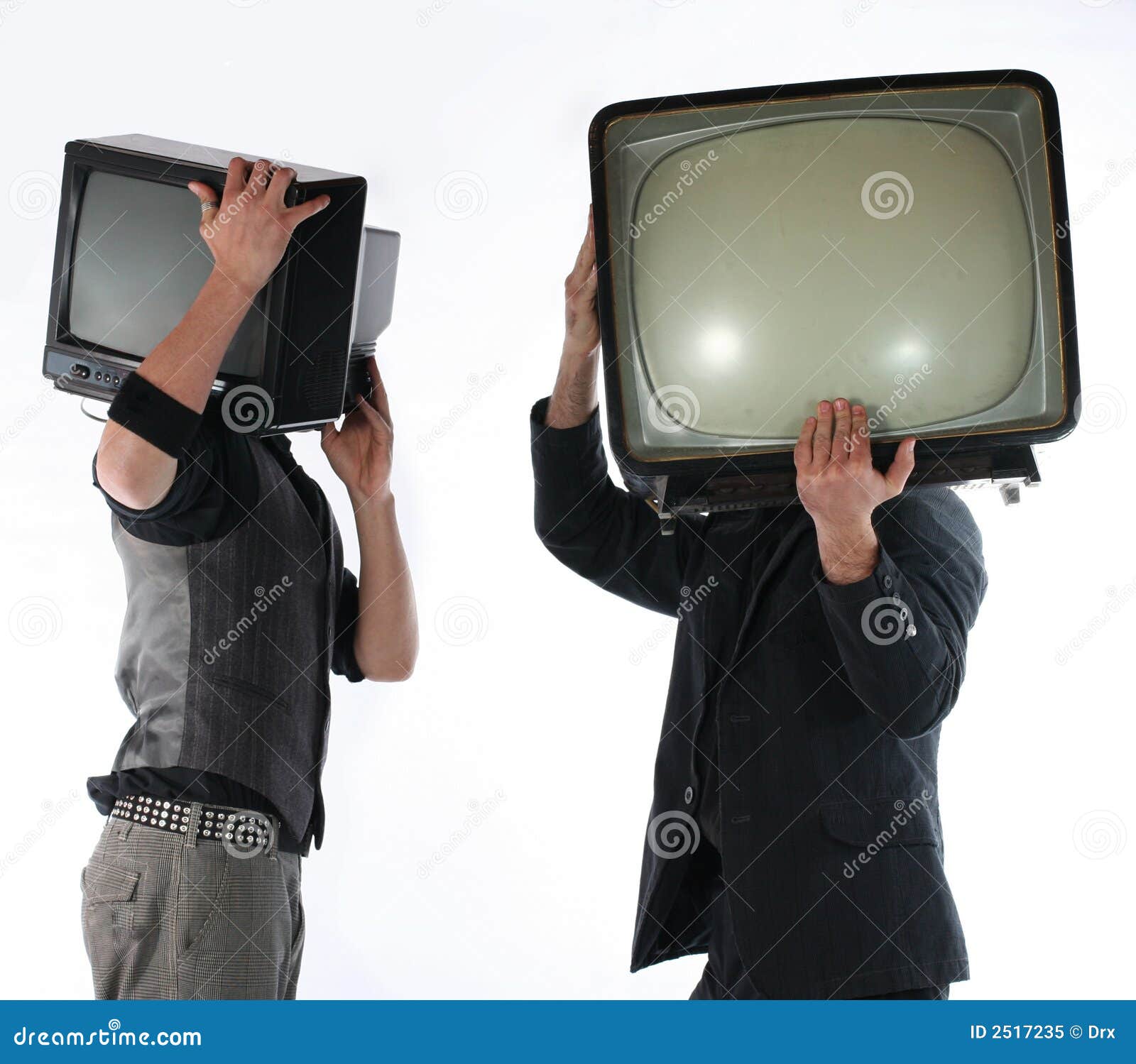 TV Man - Television Concept Stock Image - Image of movie, screen: 2517235