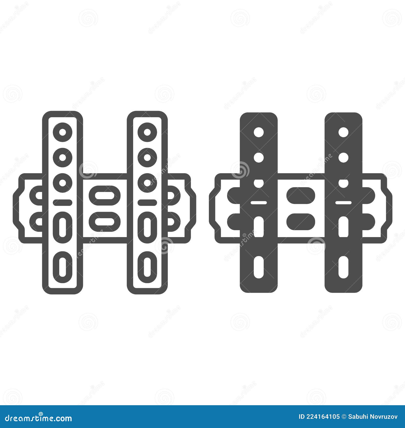 Tv Mount Line and Solid Icon, Monitors and TV Concept, Tv Holder and Tv ...