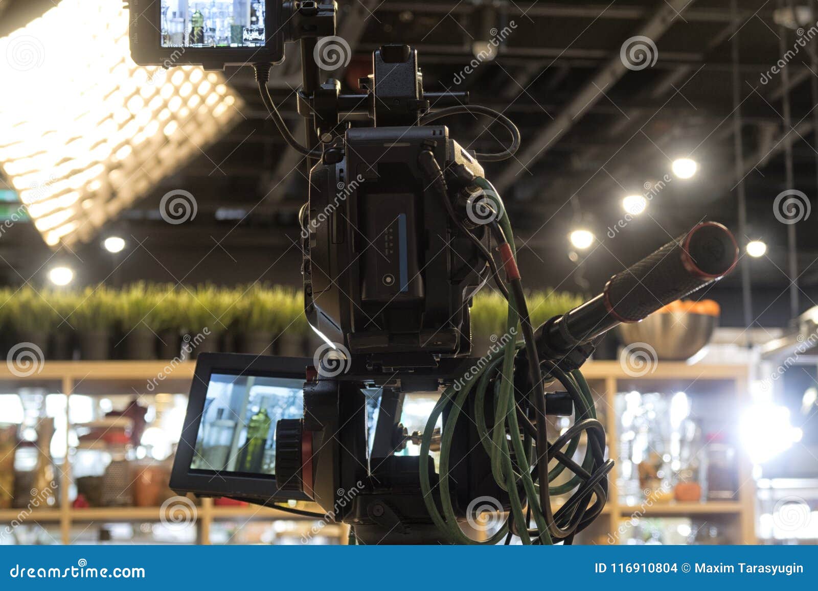 Tv Cameraman Studio