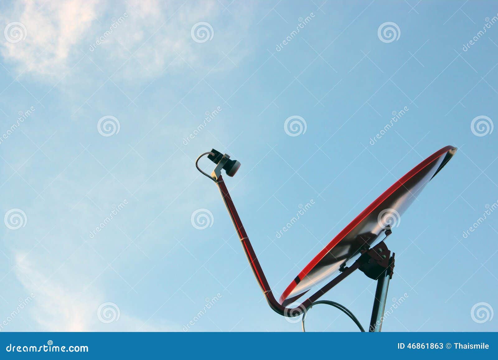 TV Receiver Internet Reception Stock Image - Image of home ...