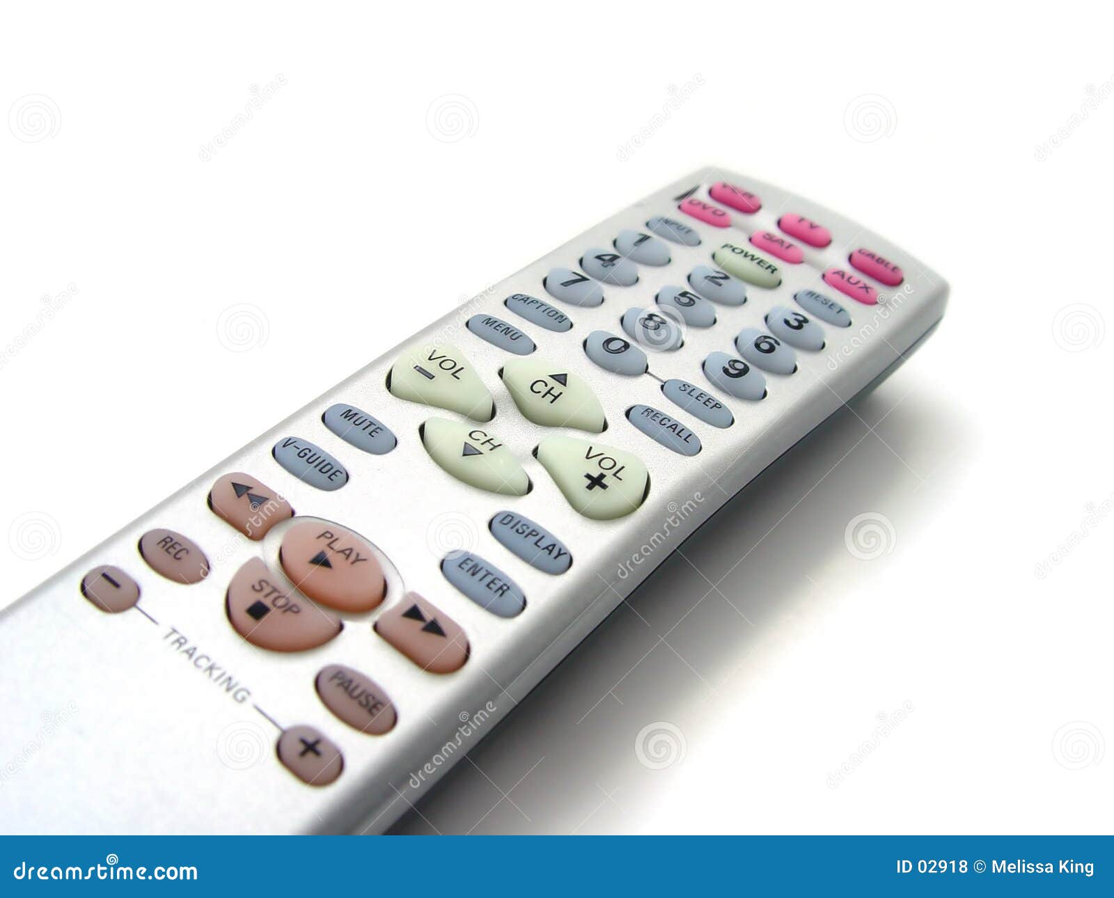 TV remote stock photo. Image of tracking, tech, silver, pink - 2918