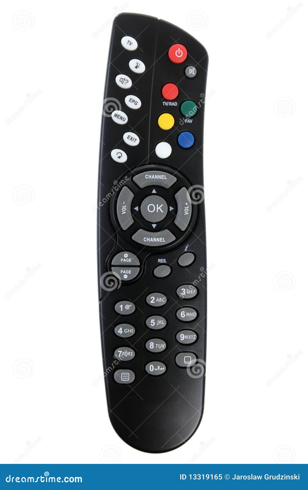TV remote stock image. Image of modern, panel, electronic - 13319165