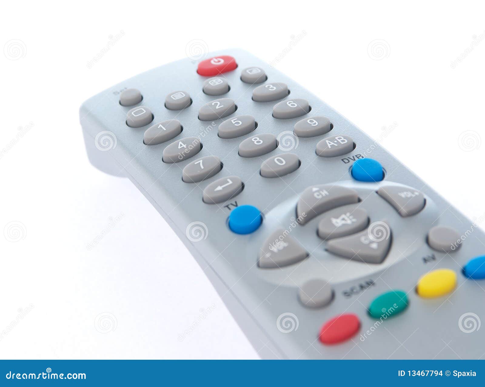 TV Remote control stock photo. Image of pause, interactive - 13467794