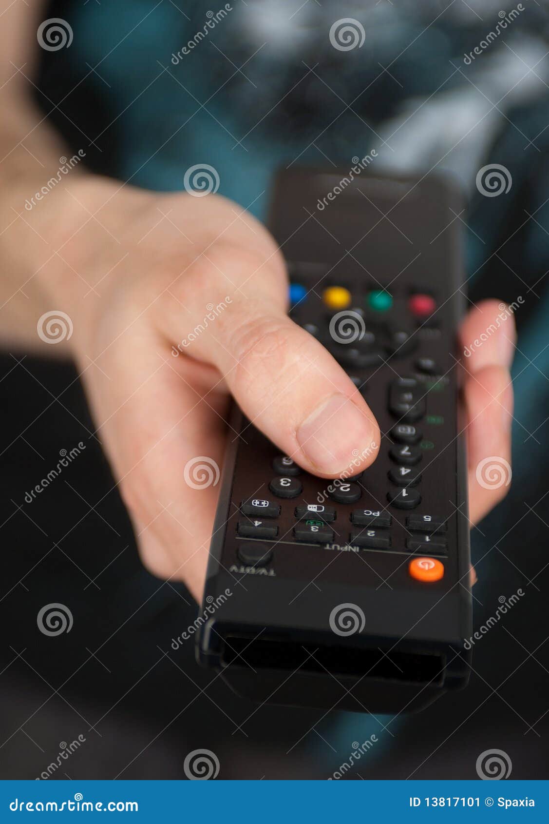 TV remote control stock image. Image of decisions, movie - 13817101