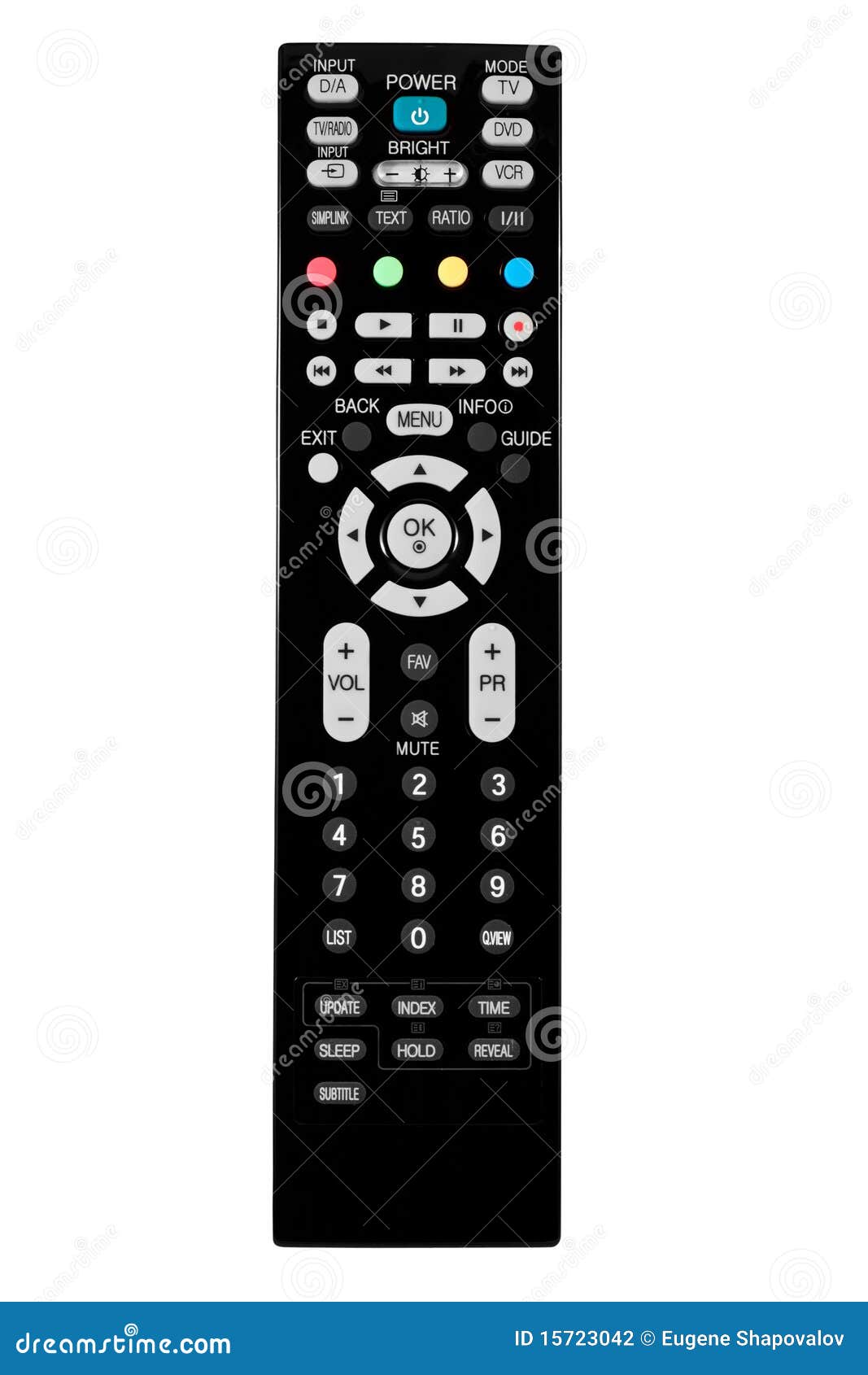TV Remote Control Stock Photography - Image: 15723042