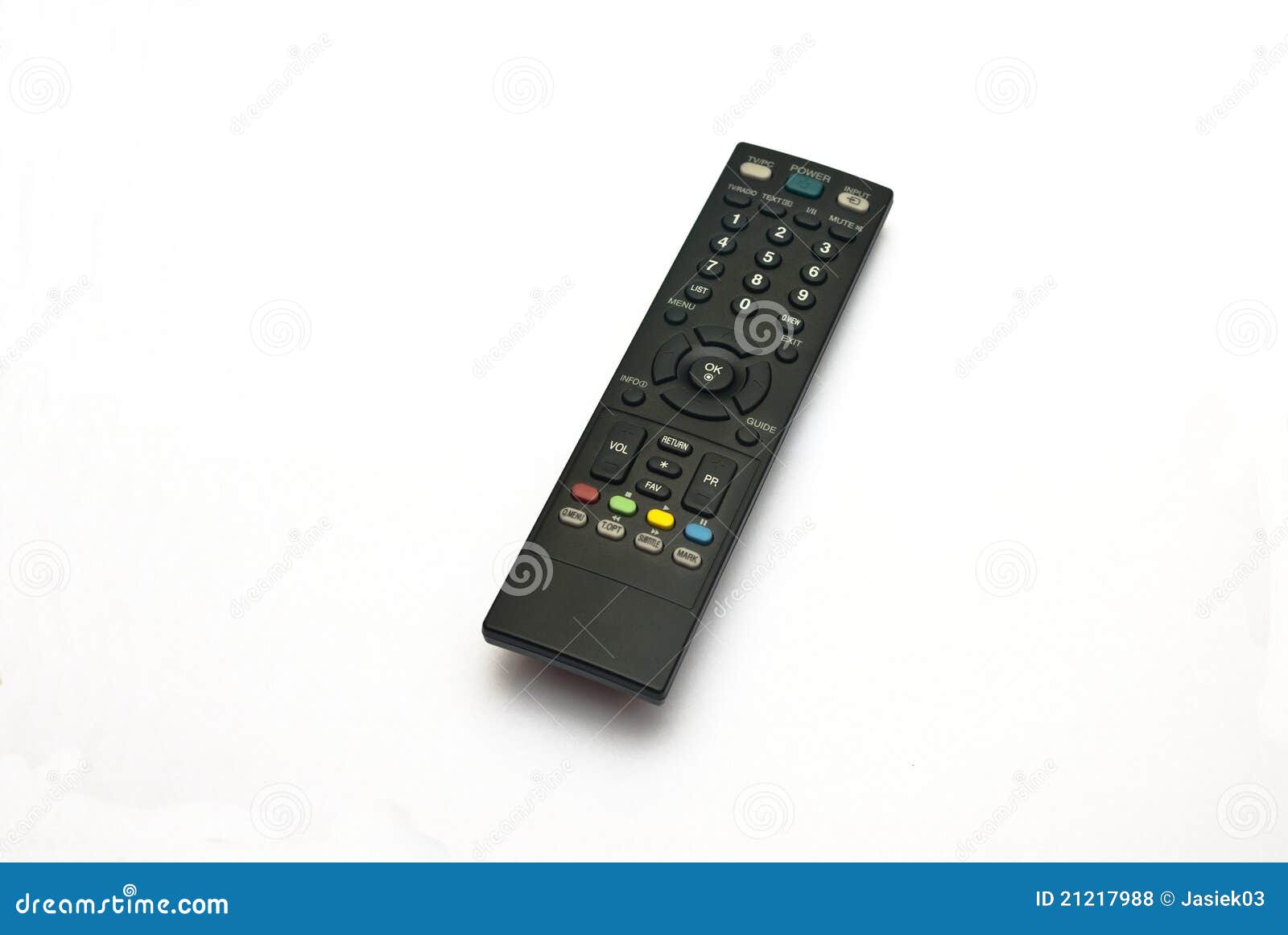 TV Remote Control stock photo. Image of channel, button - 21217988