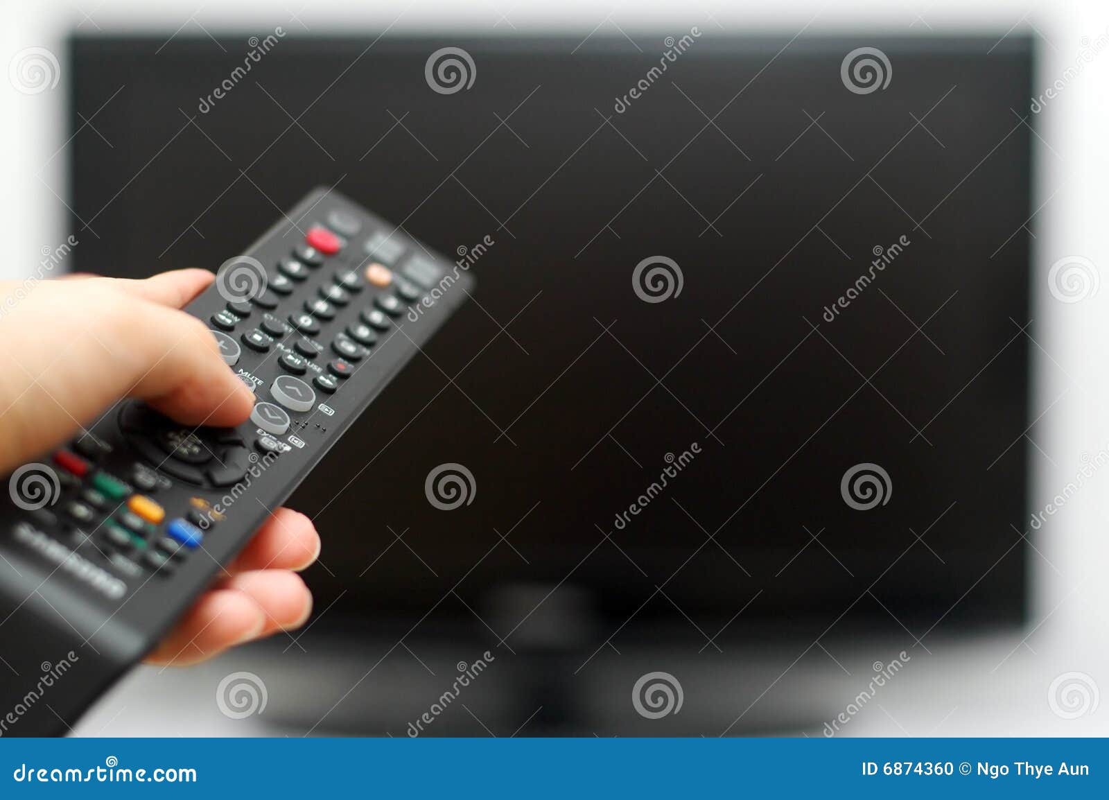 TV remote control stock photo. Image of remote, control - 6874360