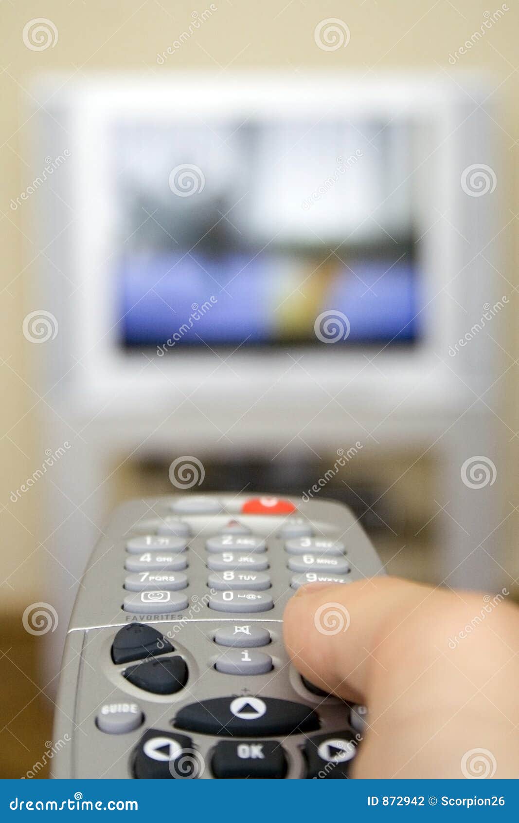 TV remote control stock photo. Image of control, television - 872942