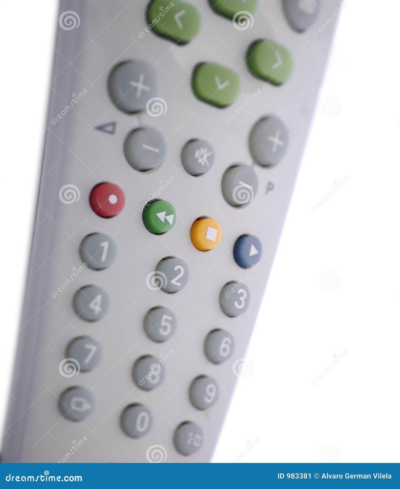 TV Remote control stock image. Image of rubber, numbers - 983381