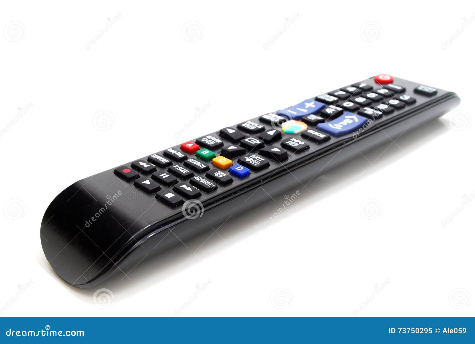 TV Remote Control stock image. Image of black, keypad - 73750295