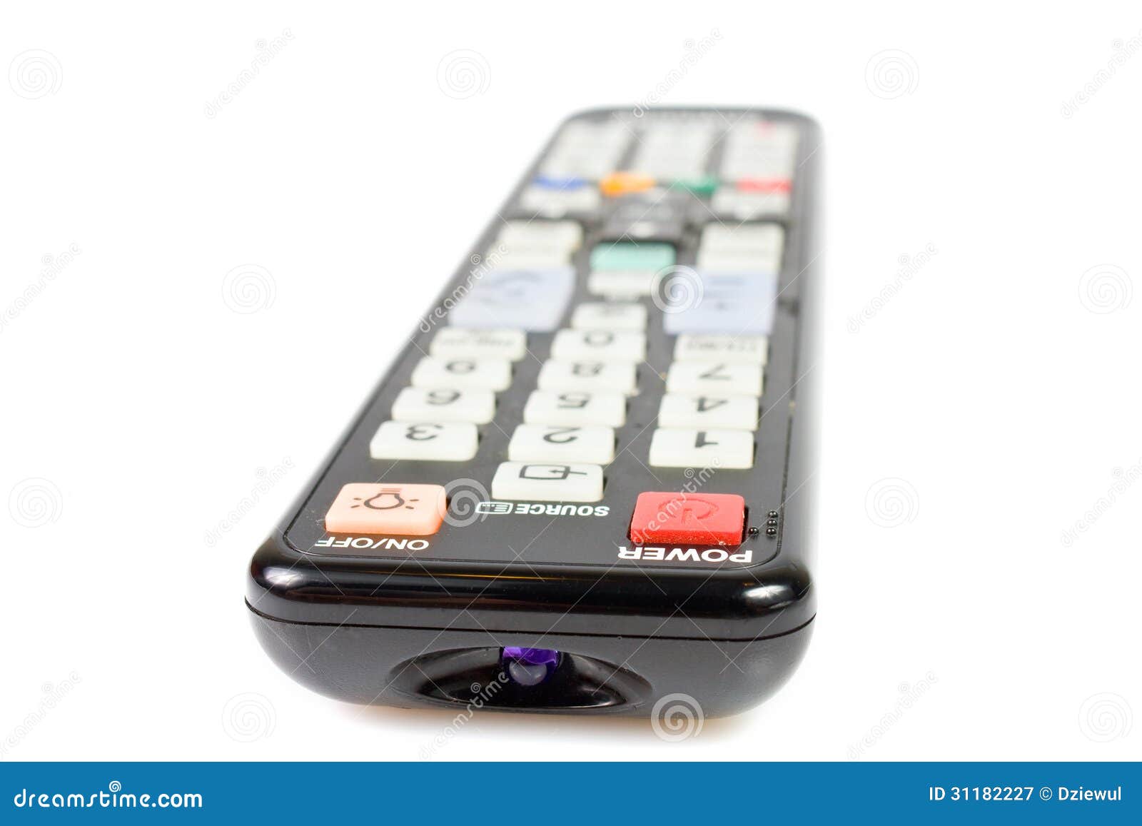 TV remote control isolated stock image. Image of infrared - 31182227